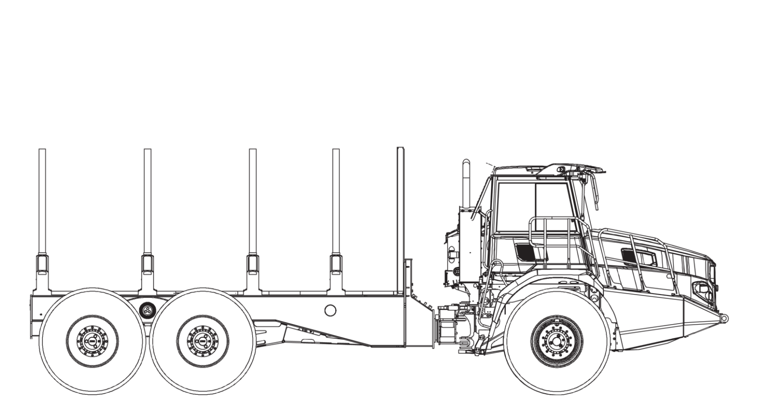 TH302E Hauler - Bell Equipment