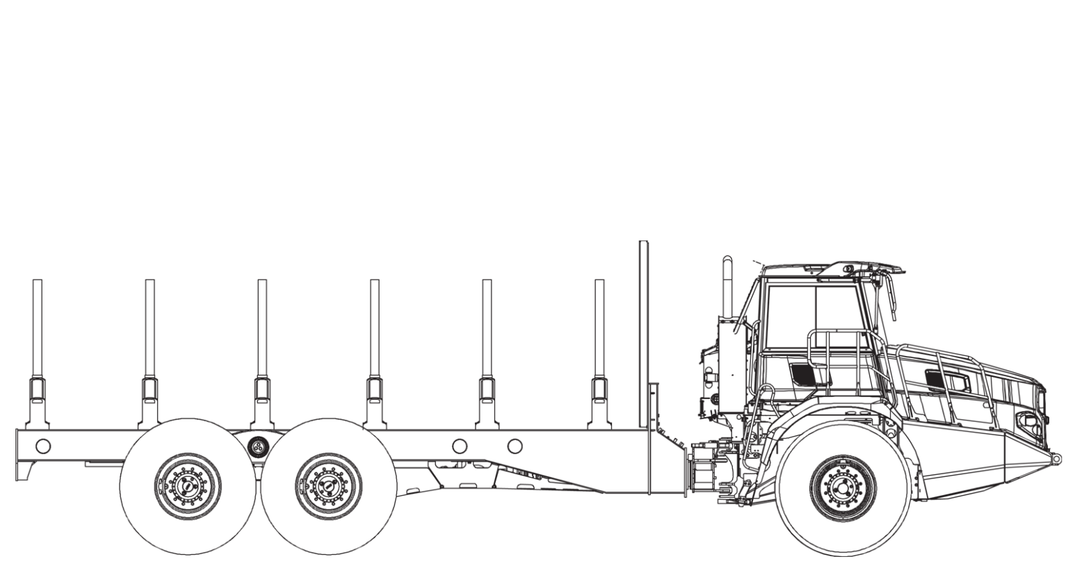 TH403E Hauler - Bell Equipment