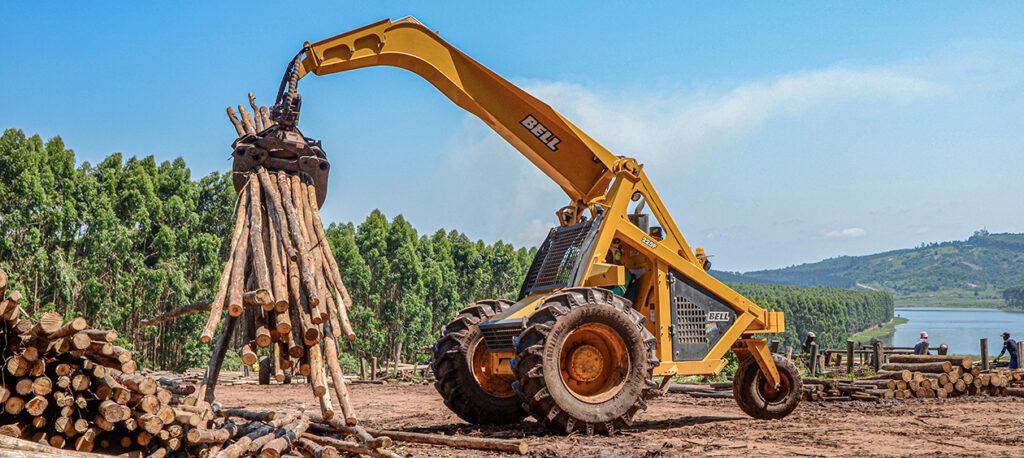 MTO upgrades aging fleet with new F-series Loggers - Bell Equipment