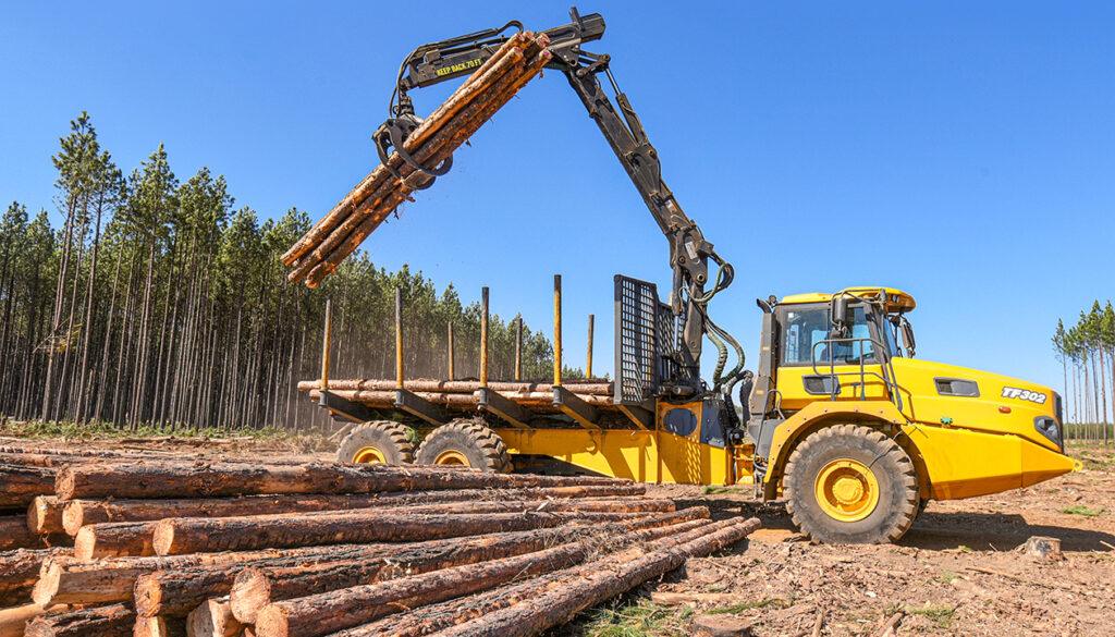 Somusa Forestry sold on Bell Timber Forwarder’s safety features - Bell ...