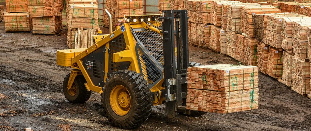 Timrite grows its fleet with Bell Forklift and JCB Wheel Loader - Bell ...