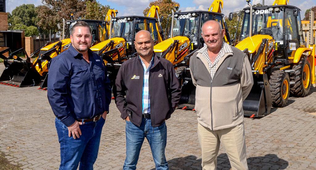 JCB Backhoes are a mainstay for Jodan Construction - Bell Equipment