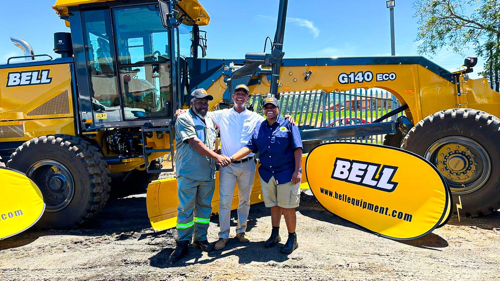 Maphumulo Local Municipality takes delivery of first Bell G140 Eco ...